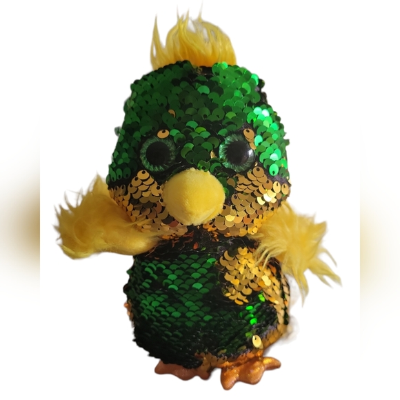 Bling | Toys | Reversible Bling 6 Rainbow To Silver Sequin Owl Plush ...